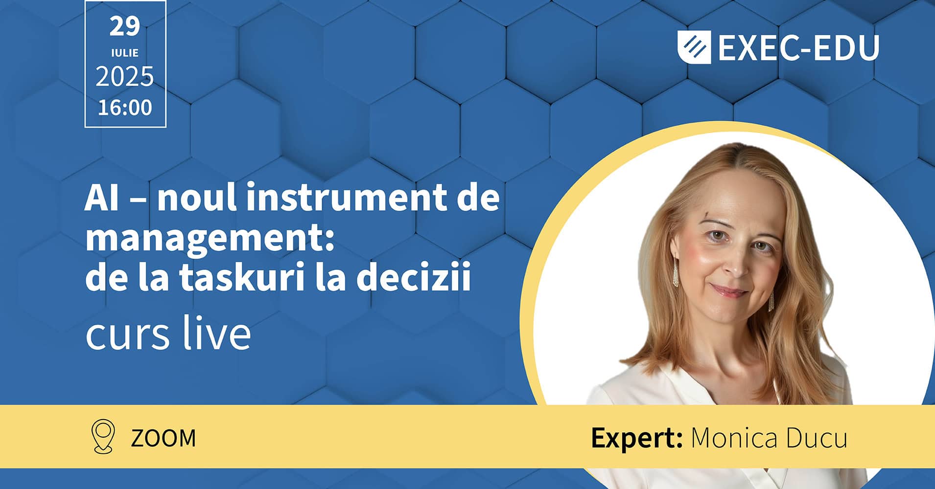 AI – noul instrument de management: de la taskuri la decizii - EXEC-EDU